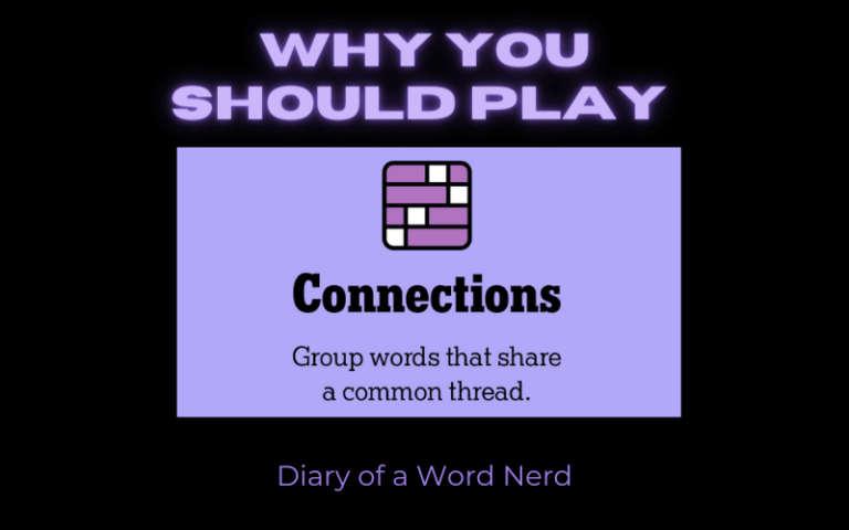 Why you should try the new Connections game from the NYT | Diary of a ...